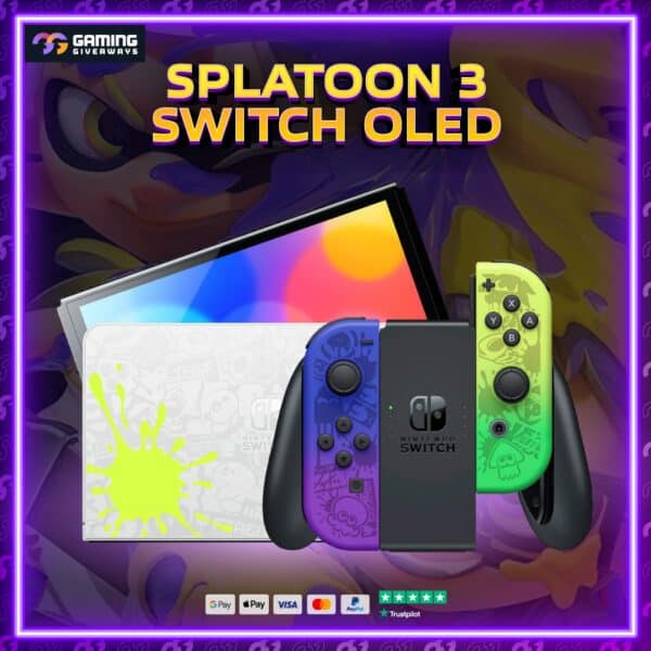 Splatoon 3 Nintendo Switch OLED #1 - Gaming Giveaways