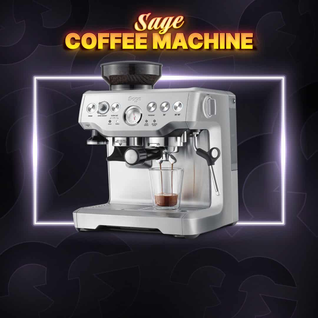 Sage Coffee Machine - Gaming Giveaways