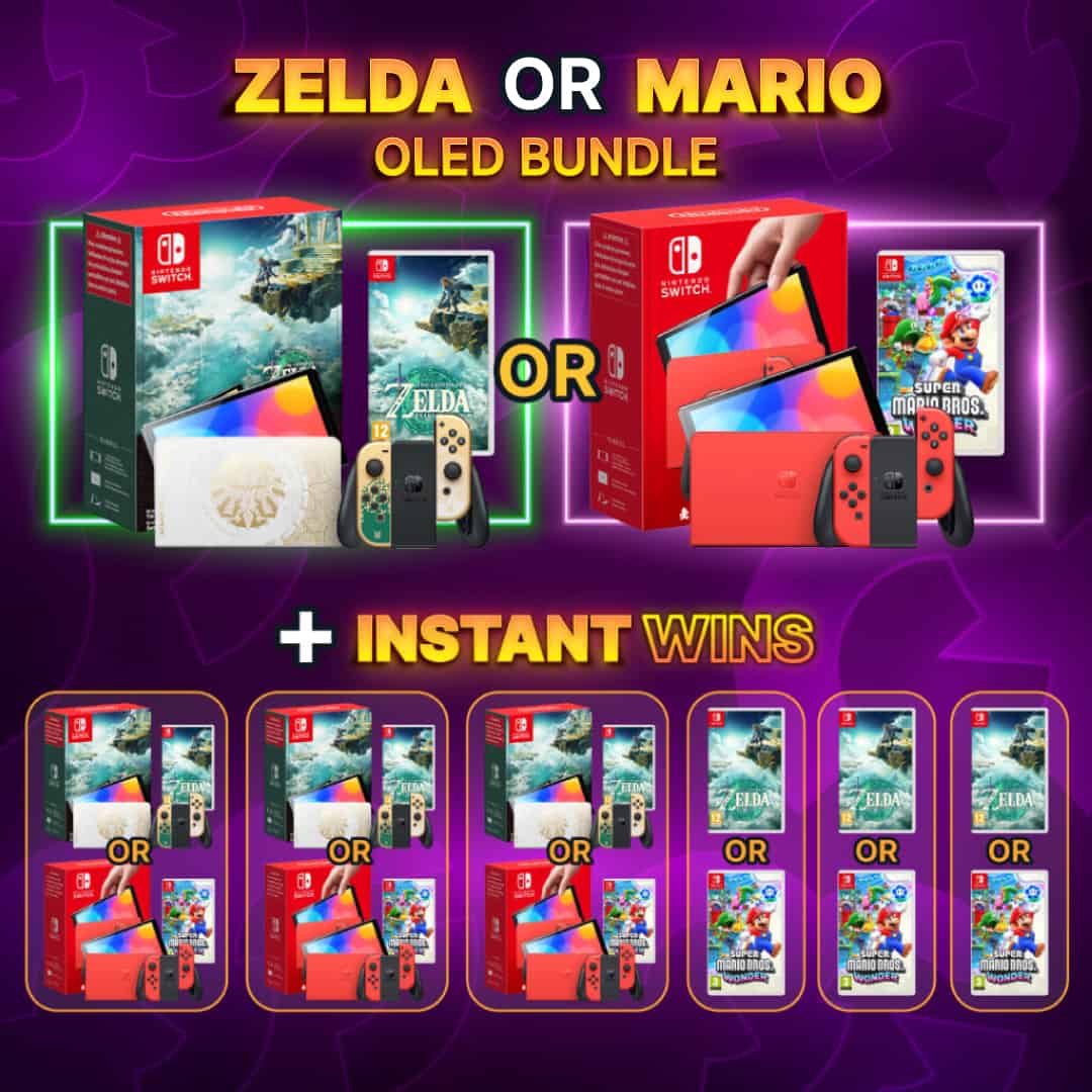*AUTO DRAW* Zelda OR Mario OLED & GAME + 6 instant wins #45 - Gaming ...