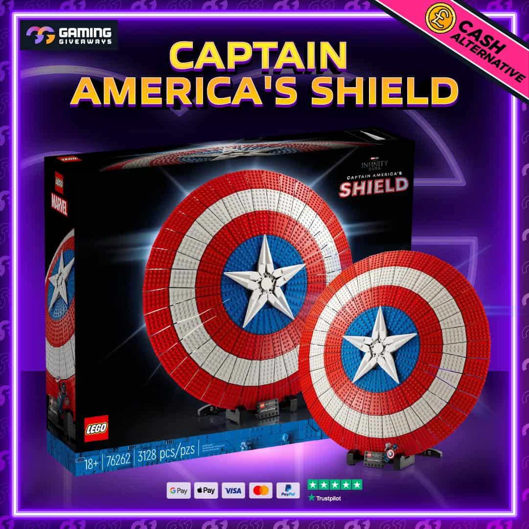 LEGO Captain America Shield #3 - Gaming Giveaways