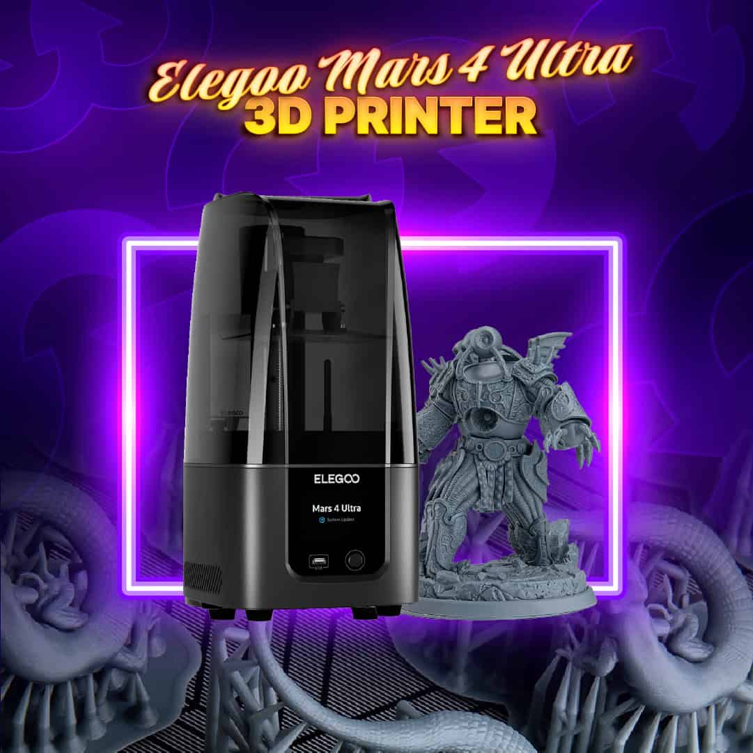 Elegoo Mars 4 Ultra 3D Printer - Gaming Giveaways