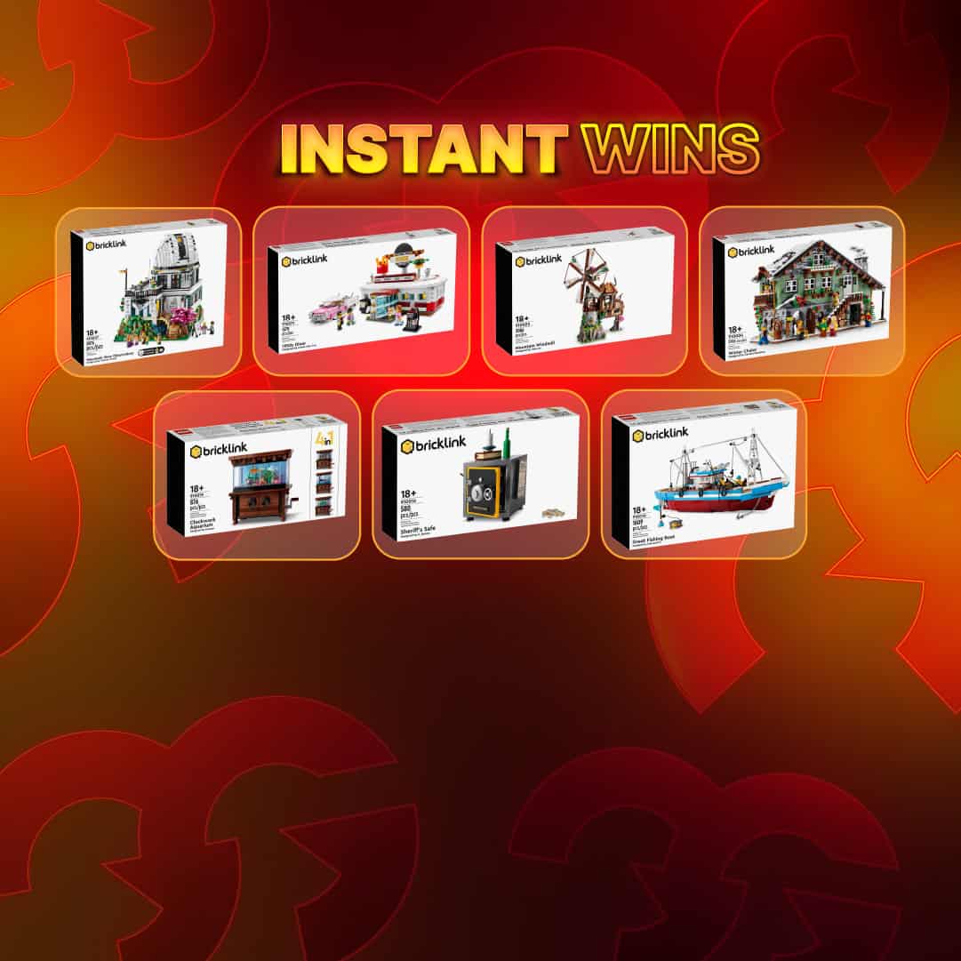 *AUTO DRAW* BrickLink Venetian Houses + 7 Instant Wins - Gaming Giveaways