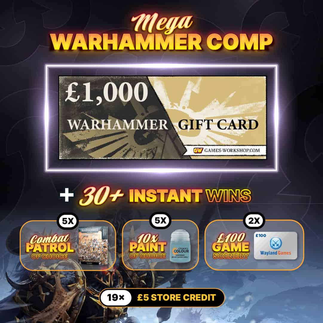 Warhammer - Gaming Giveaways
