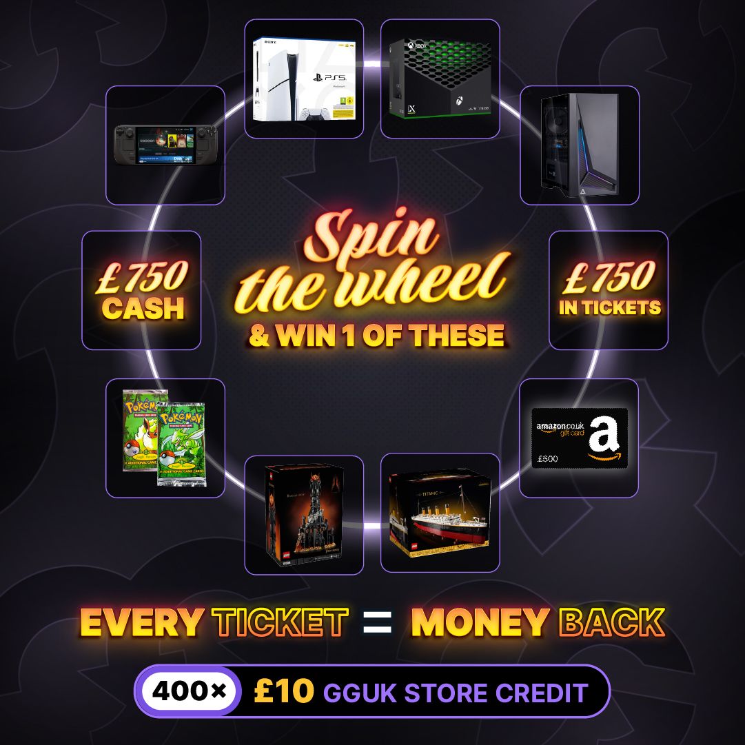MONEY BACK AS STORE CREDIT COMP + BIG MAIN PRIZE! #15 - Gaming Giveaways
