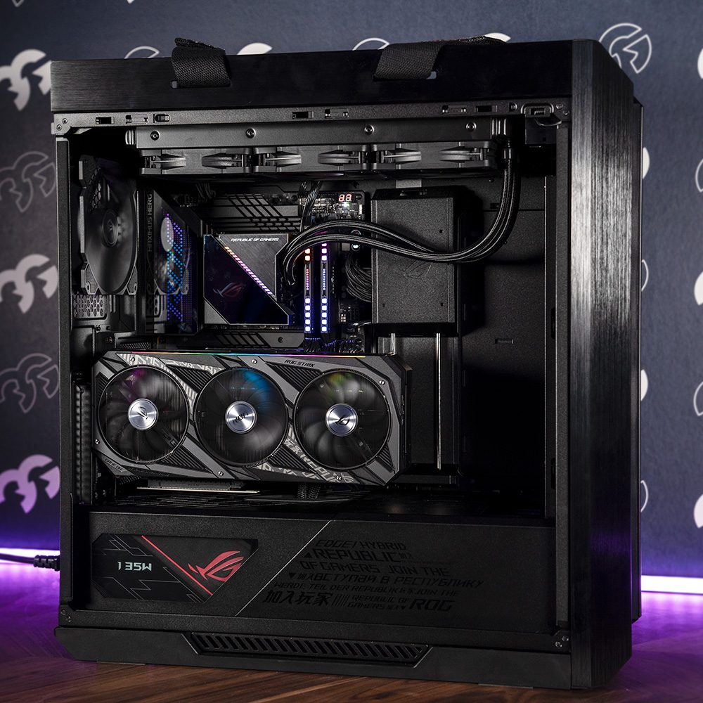 Intel 12900K & 3080 Gaming PC ASUS ROG Strix Mega Bundle (PC, Monitor ...