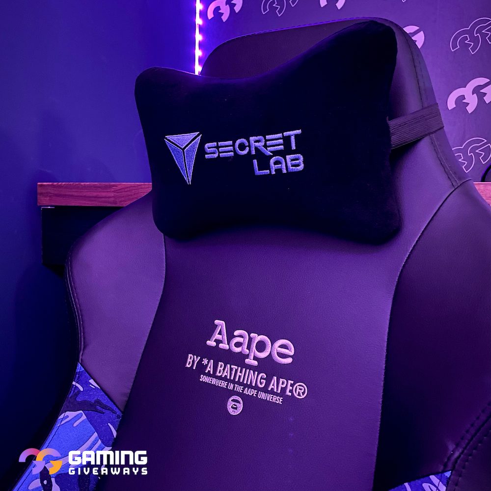 Secret Lab Bathing Ape Limited Edition Gaming Chair Giveaway - Gaming ...