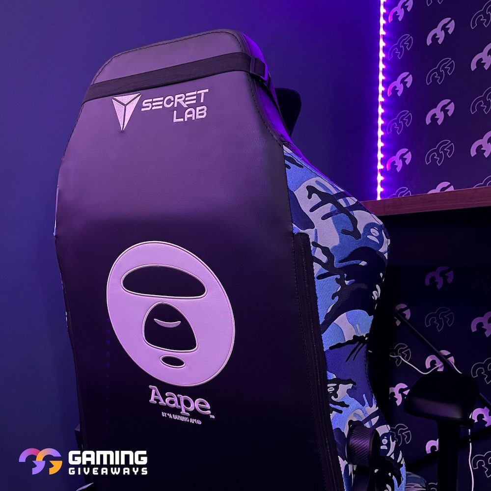Secret Lab Bathing Ape Limited Edition Gaming Chair Giveaway - Gaming ...