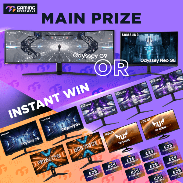 Home - Gaming Giveaways | Win Fantastic Tech & Gaming Prizes