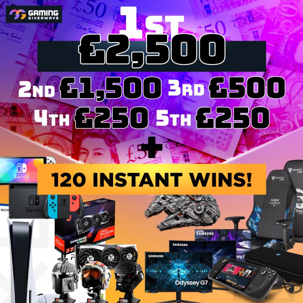 Home - Gaming Giveaways | Win Fantastic Tech & Gaming Prizes
