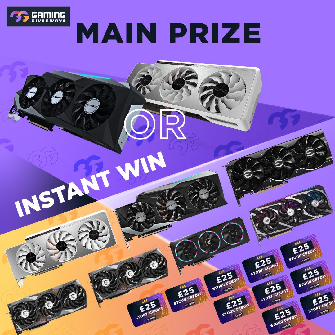 Home - Gaming Giveaways | Win Fantastic Tech & Gaming Prizes