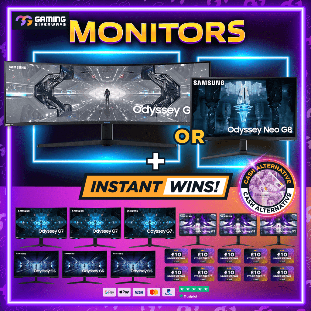 Home - Gaming Giveaways | Win Fantastic Tech & Gaming Prizes