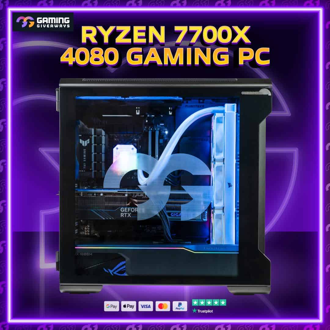 Ryzen 7700X 4080 Gaming PC #2 - Gaming Giveaways