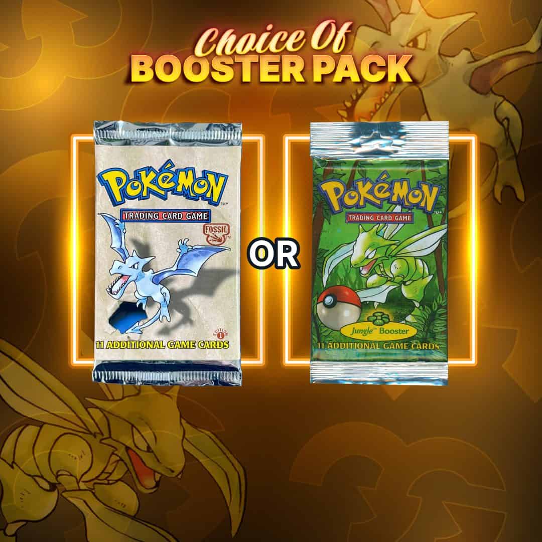 *AUTO DRAW* Pokémon TCG: 1999 Jungle Set OR Fossil Booster Pack #9 ...