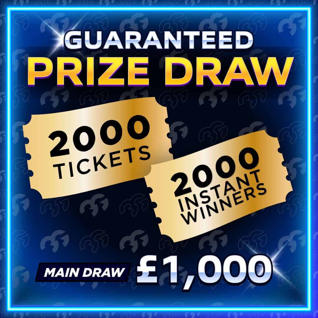 100% Guaranteed Winners Competition! Plus £1000 Main Prize Draw ...