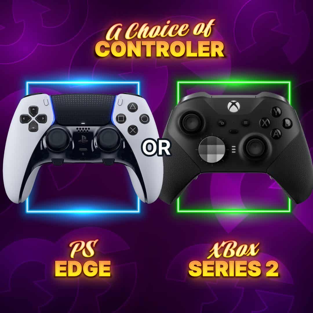 PlayStation Edge OR Xbox Series 2 56 Gaming Giveaways