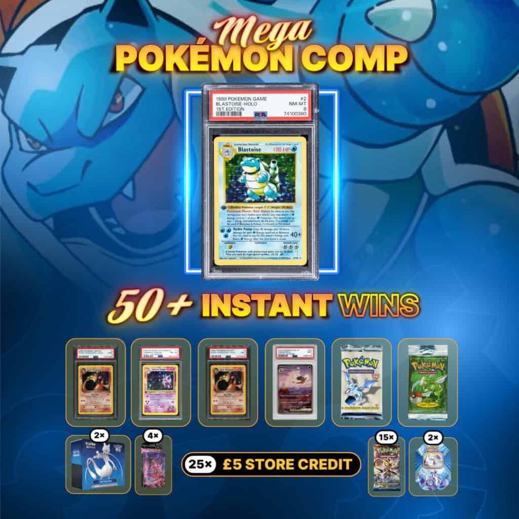 Pokémon PSA 8 Blastoise 2/102 Base Set 1999 Pokémon Card + 50 Instant ...