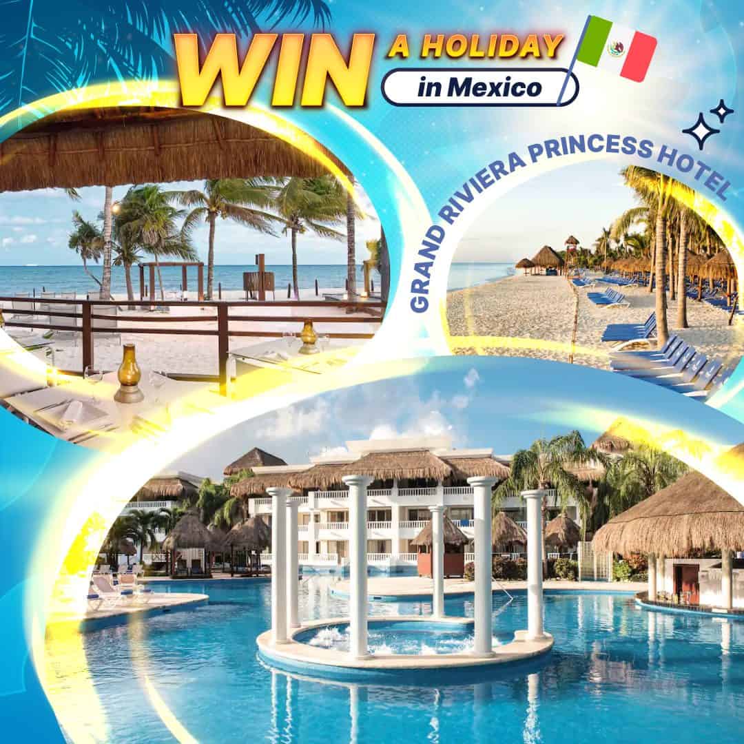 Holiday of YOUR CHOICE - Or Mexico Grand Riviera Princess Hotel For 2 ...