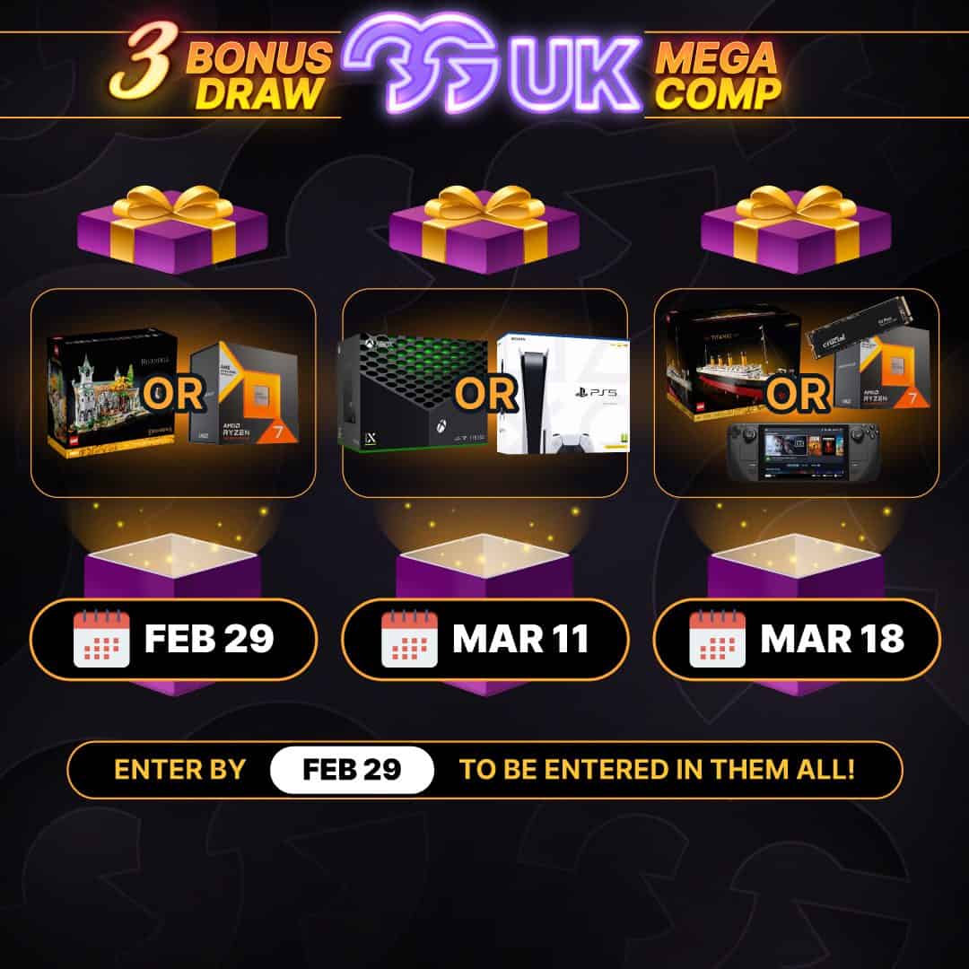 Gaming Giveaways £20k MEGA Comp + 100 Instant Wins #2 - Gaming Giveaways