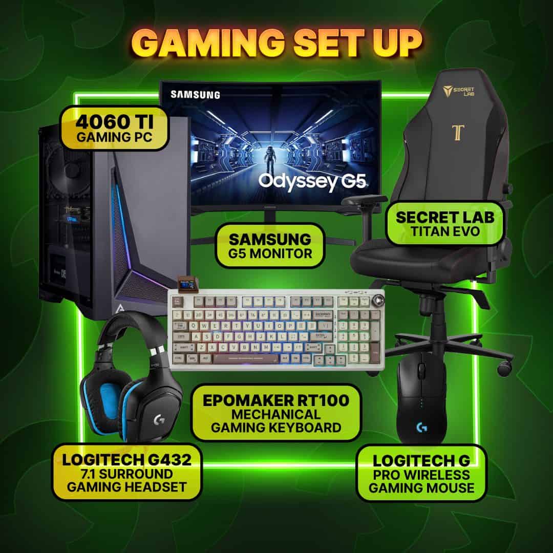 4060 Ti Gaming Set Up (Cash Alts Available) #3 - Gaming Giveaways