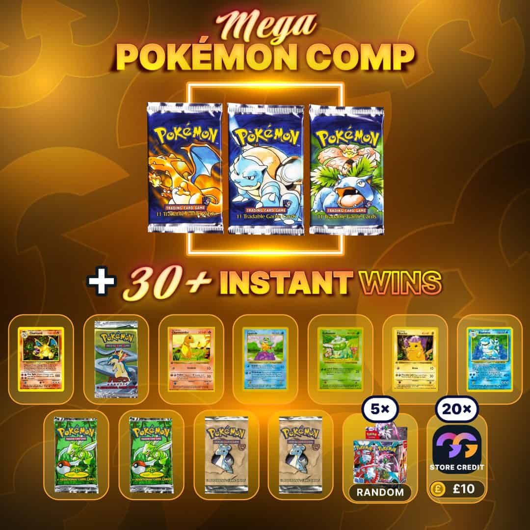 Mega £5k Pokémon Comp + Over 30 Instant Wins #5 - Gaming Giveaways