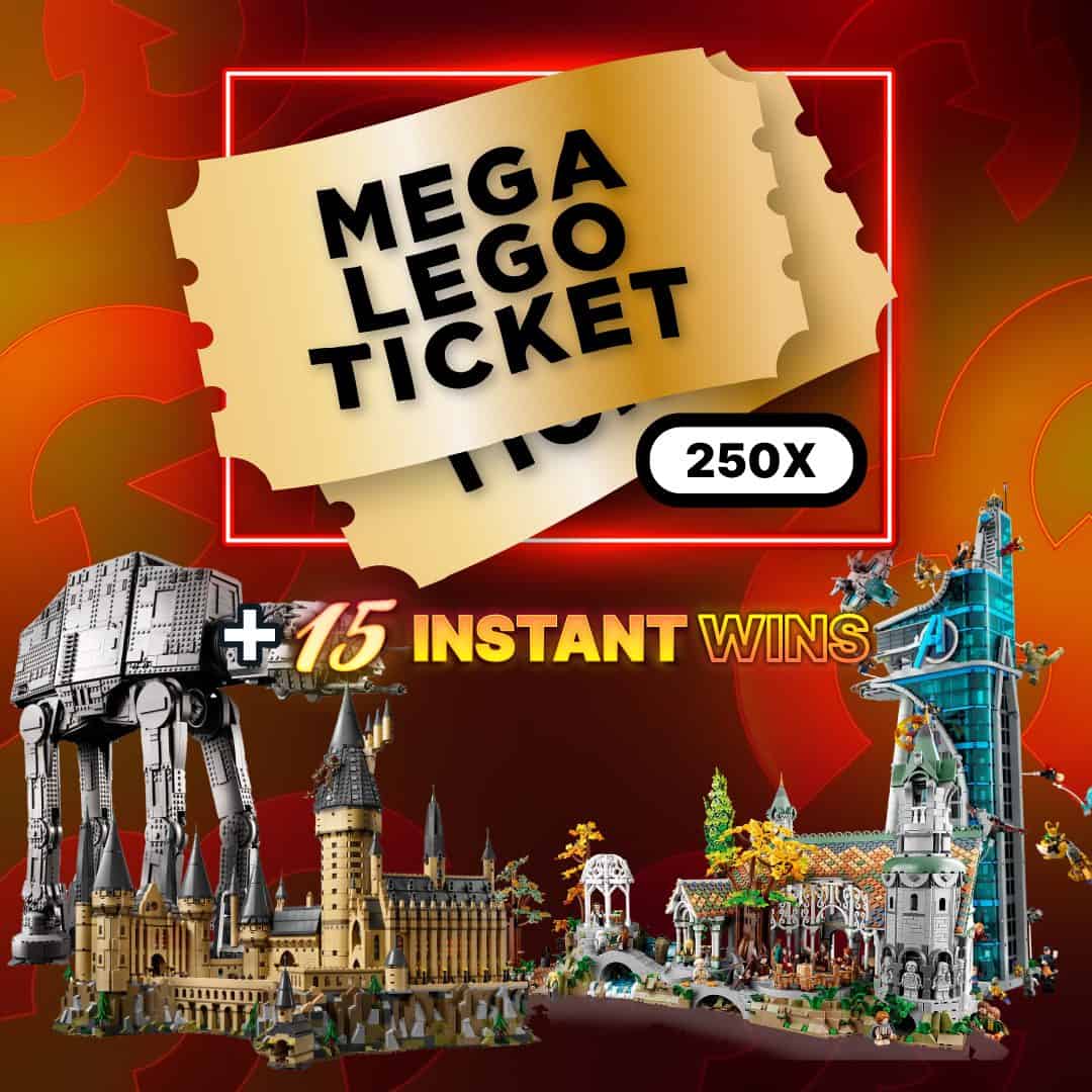 250 Tickets To The £25k Mega LEGO Comp + 15 Instant Wins #2 - Gaming ...