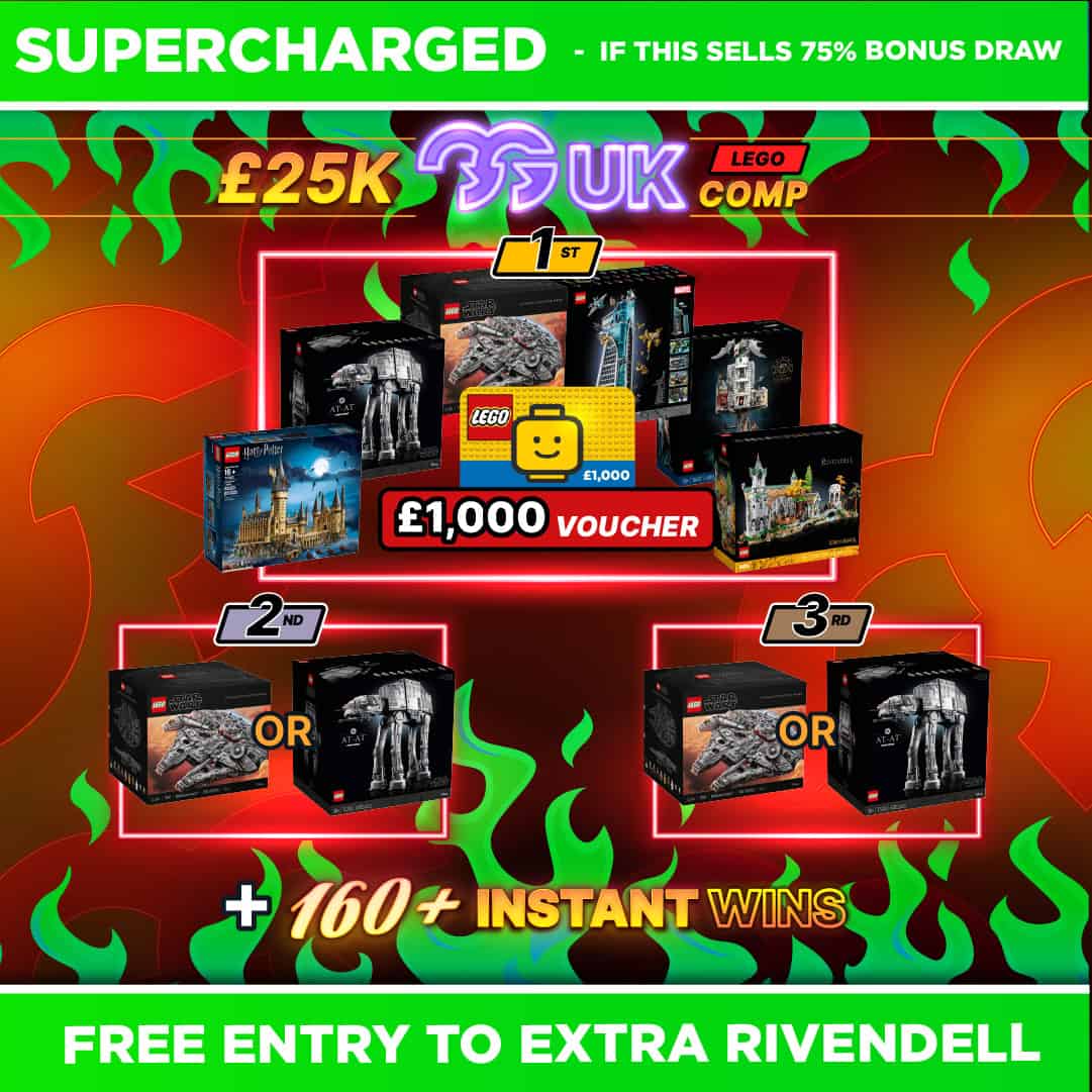 🔥 BOOSTED COMP🔥 £25K MEGA LEGO Comp + Over 160 Instant Wins #3 - Gaming ...