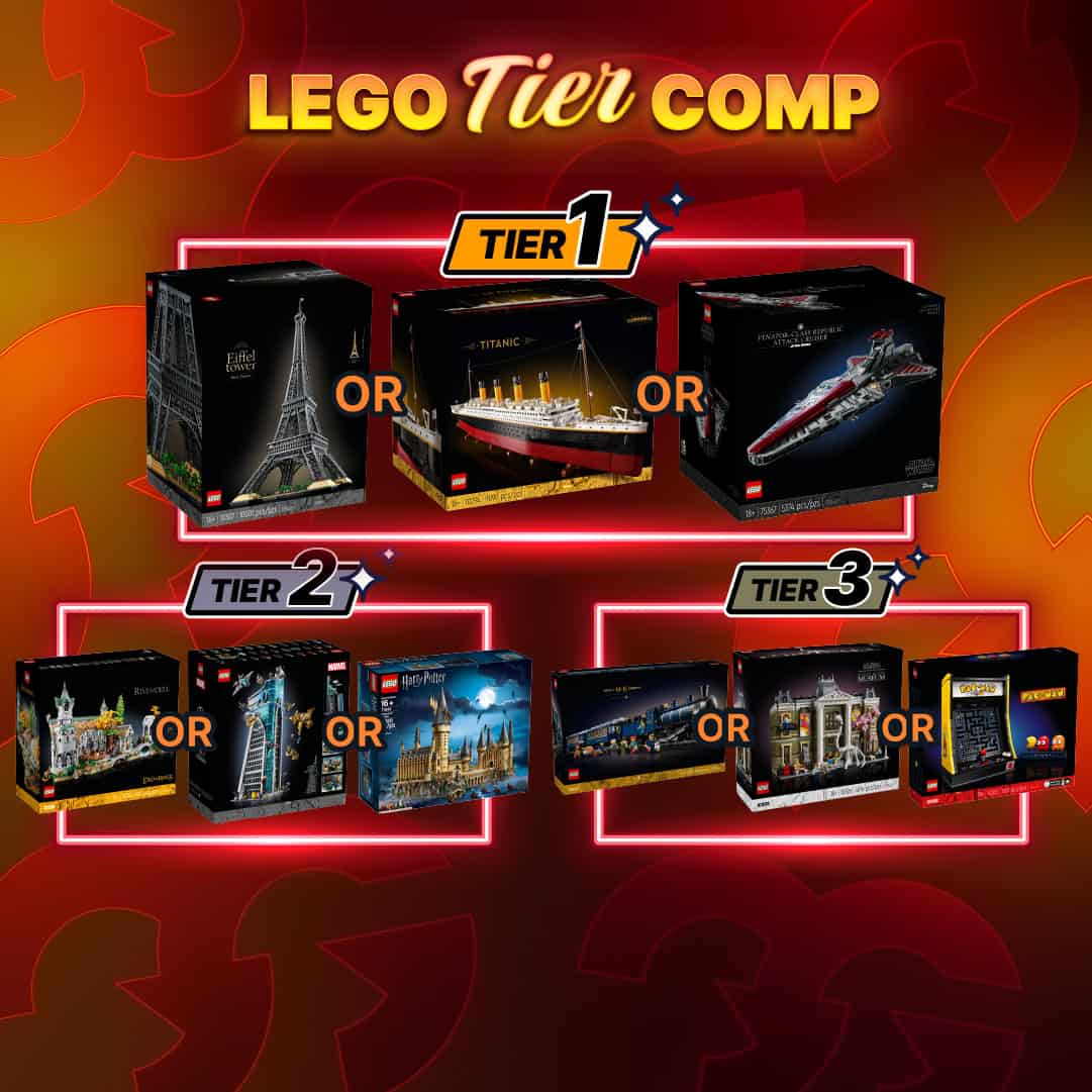 3 Winners: LEGO Competition #2 - Gaming Giveaways