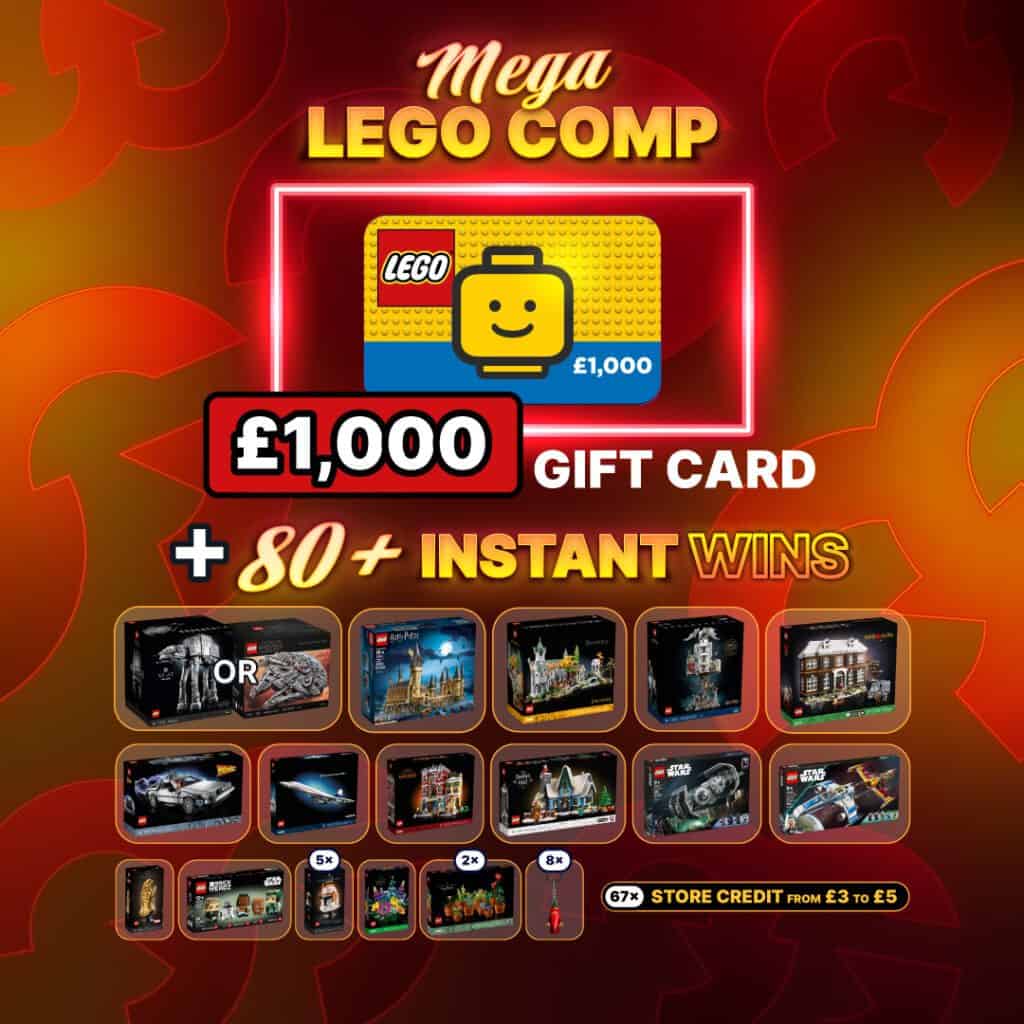 MEGA LEGO Comp + Over 80 instant wins #26 - Gaming Giveaways