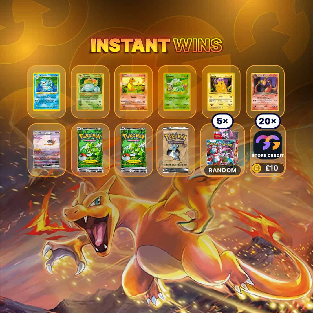 *AUTO DRAW* Mega £5k Pokémon Comp + Over 30 Instant Wins #8 - Gaming ...