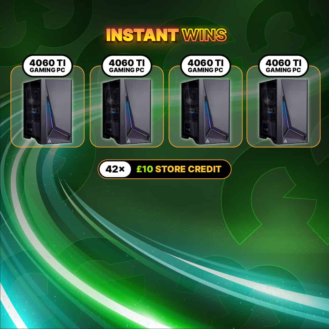 Ryzen 7800X3D 4080 Super Gaming PC + 45 instant wins #11 - Gaming Giveaways