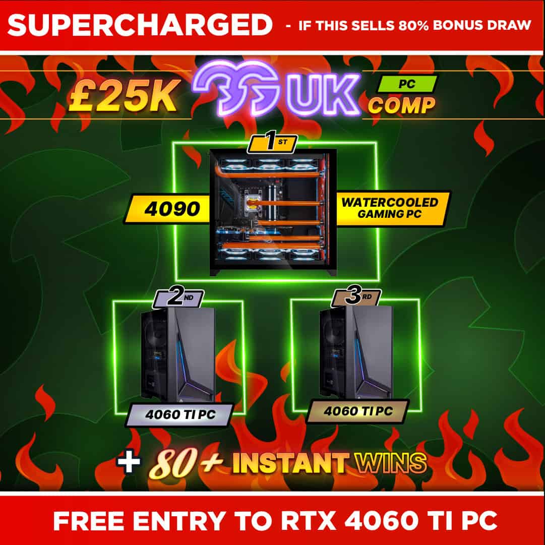 🔥 BOOSTED COMP🔥 £25K MEGA PC Comp + Over 85 Instant Wins #2 - Gaming ...