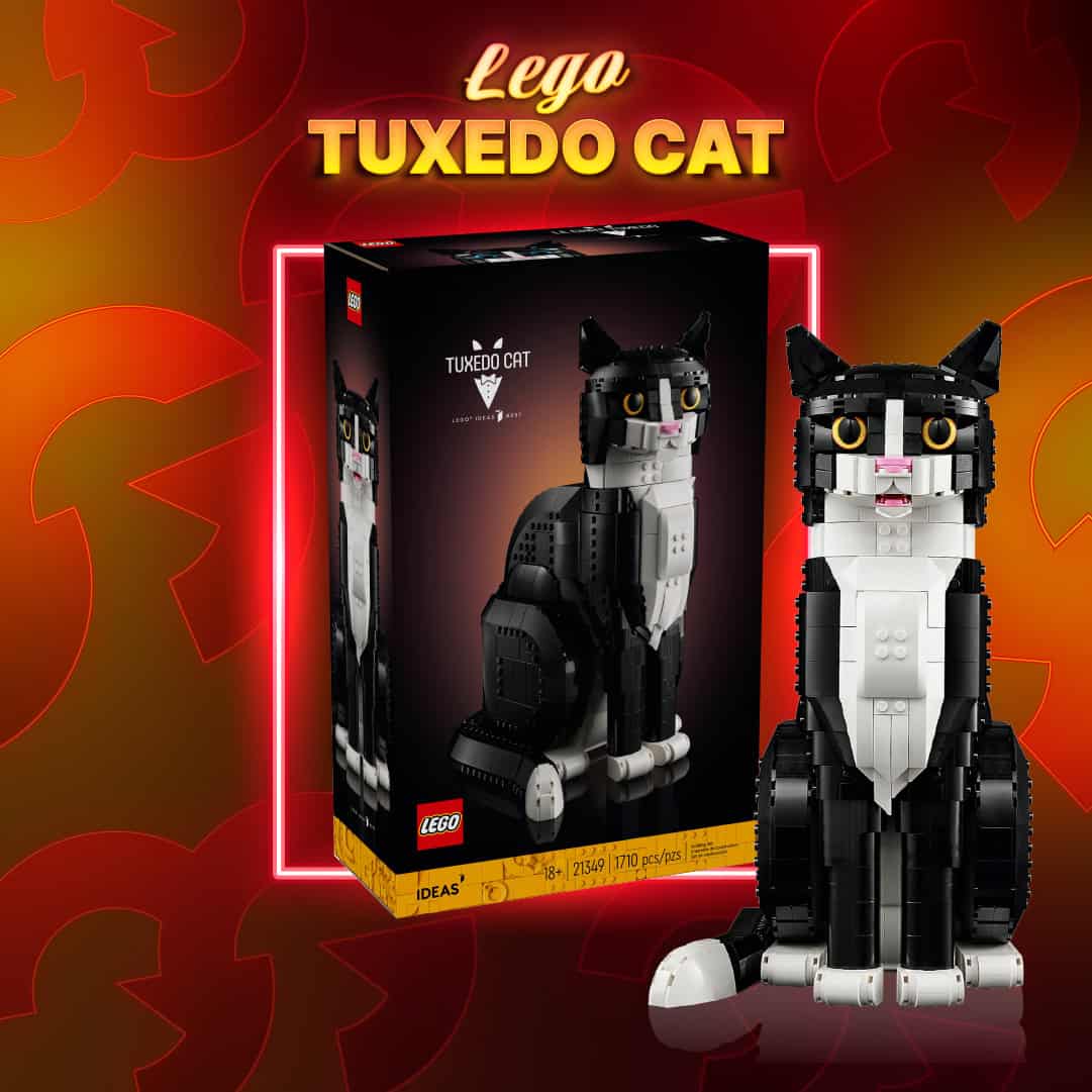 *AUTO DRAW* LEGO Tuxedo Cat - Gaming Giveaways