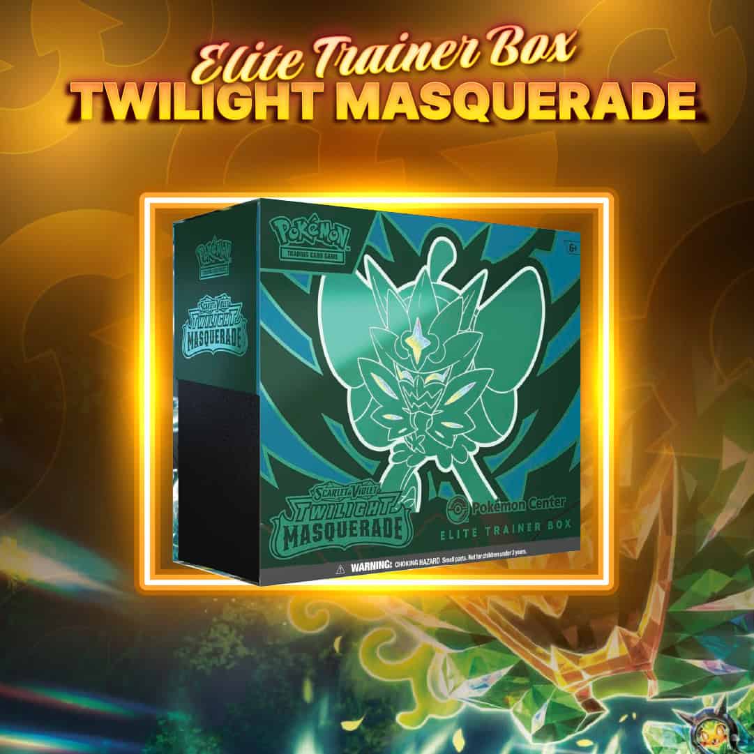 Twilight Masquerade Pokémon Elite Trainer Box #2 - Gaming Giveaways
