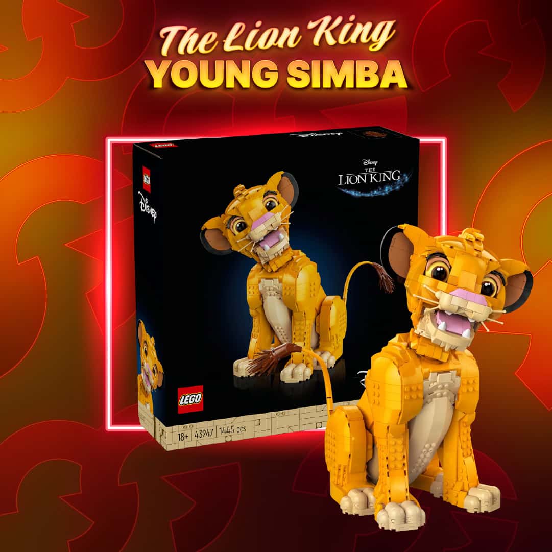 *AUTO DRAW* LEGO Young Simba The Lion King - Gaming Giveaways