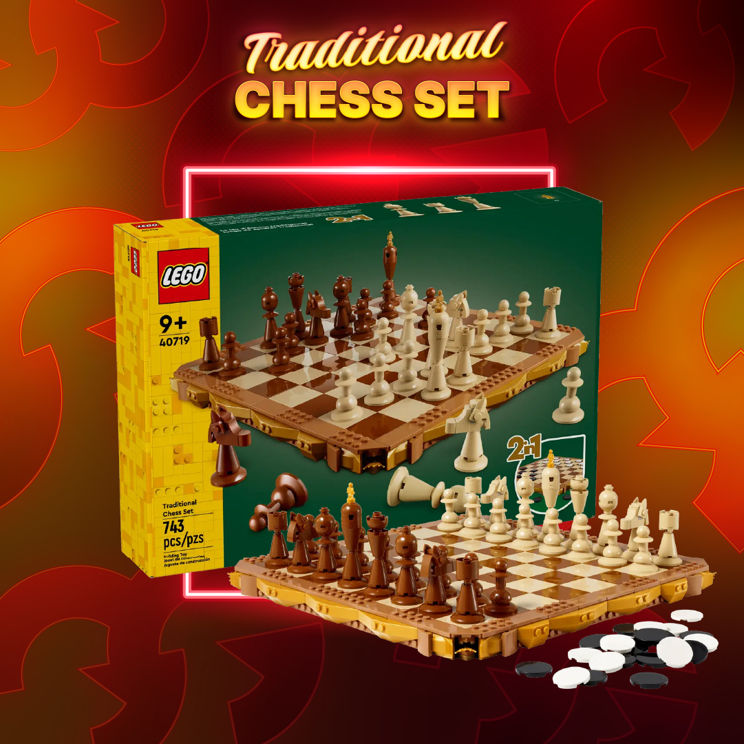 *AUTO DRAW* LEGO Traditional Chess Set - Gaming Giveaways