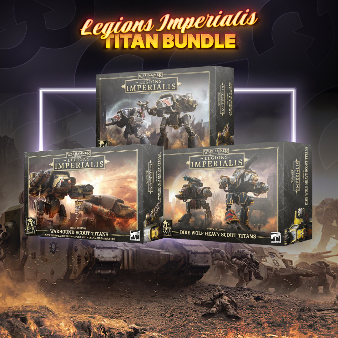 Warhammer Legion Imperialis: Titan Bundle - Gaming Giveaways