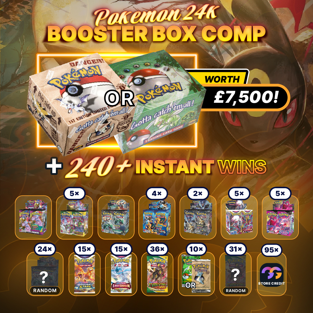 Pokémon £24k Booster Box Competition #1 - Gaming Giveaways