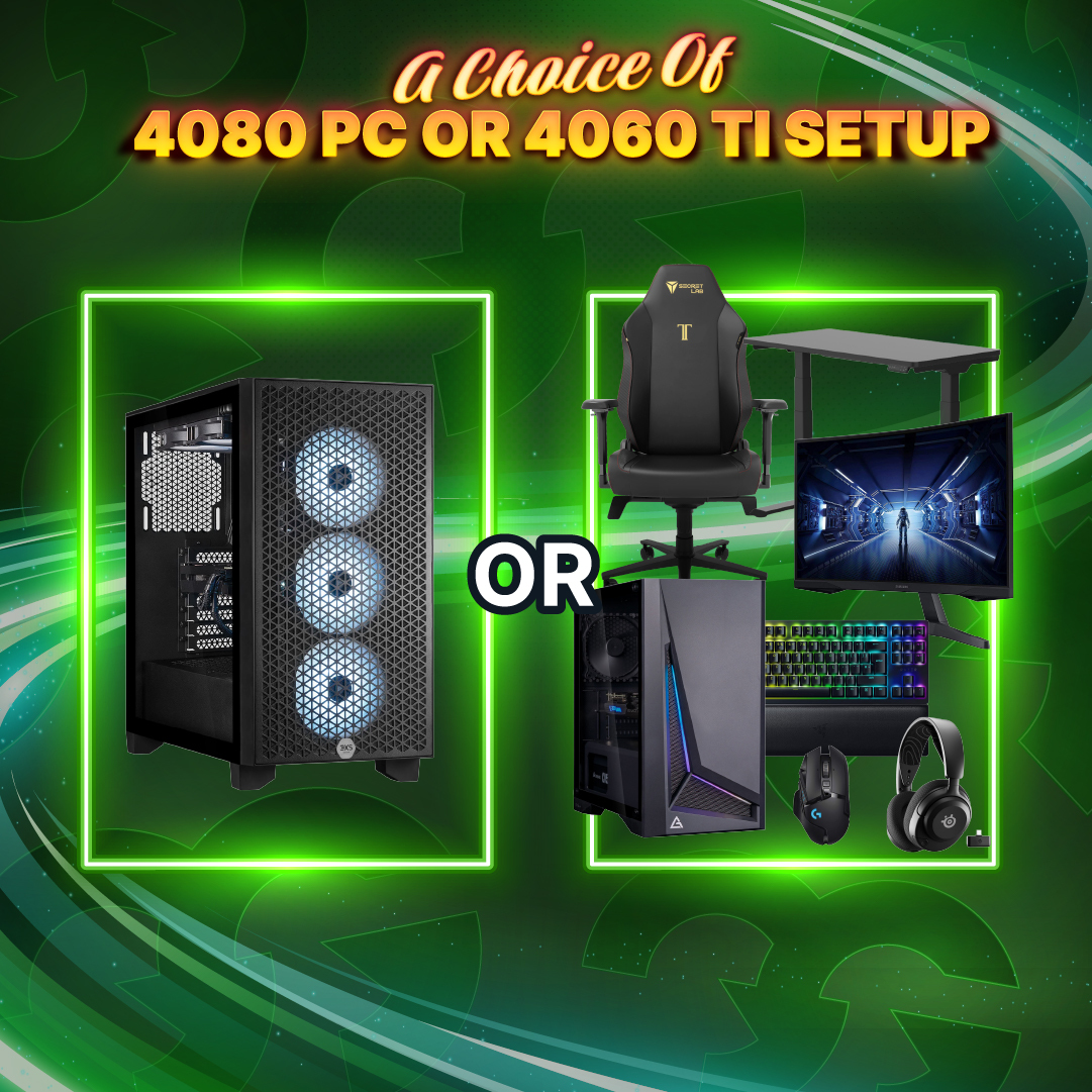 4080 Super Gaming PC OR 4060 Ti Gaming Set Up #2 - Gaming Giveaways