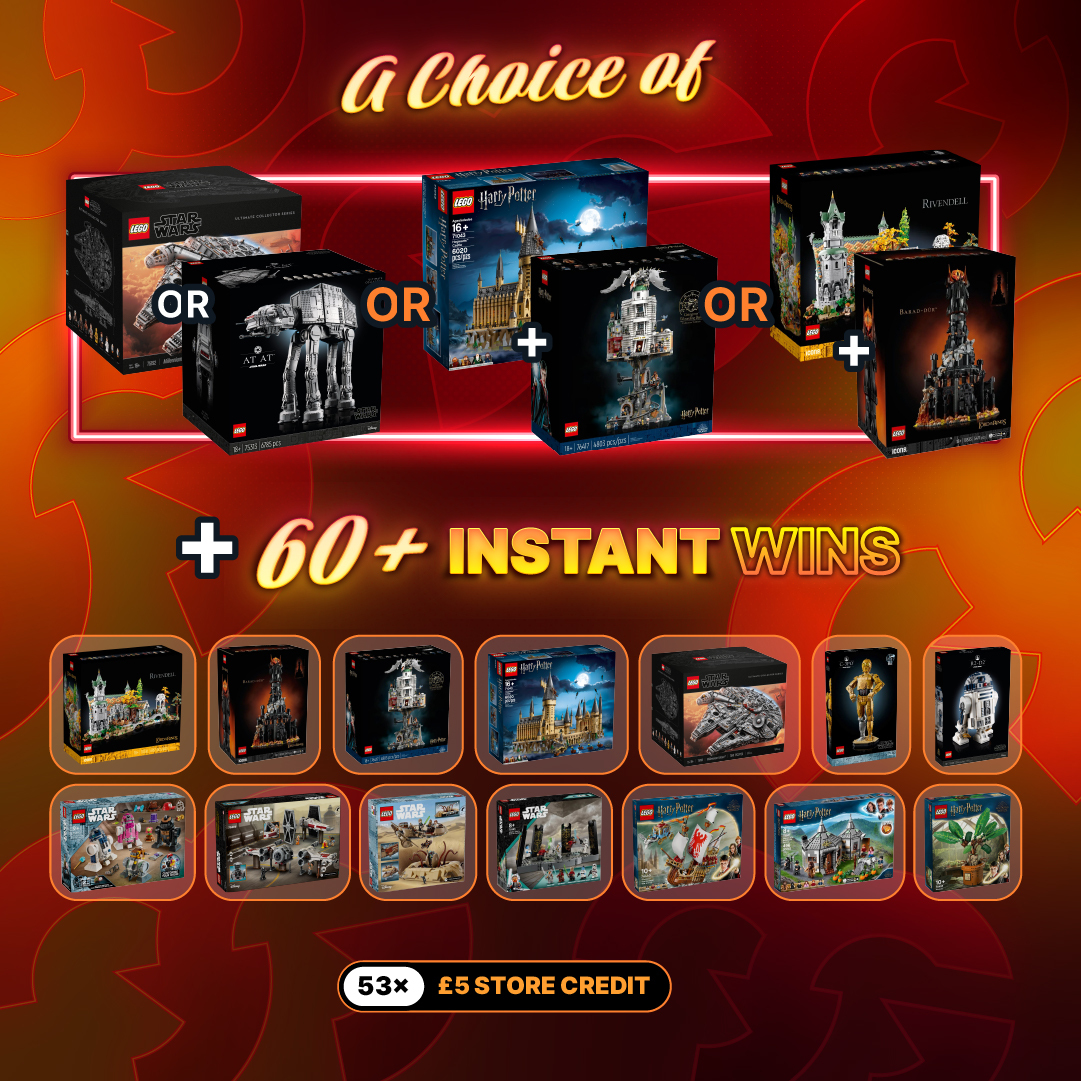 Mini LEGO Comp + Over 60 Instant Wins #2 - Gaming Giveaways