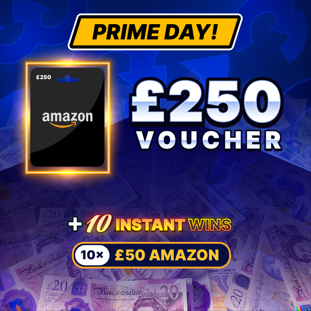*AUTO DRAW* £250 Amazon Voucher + 10 Instant Wins #29 - Gaming Giveaways