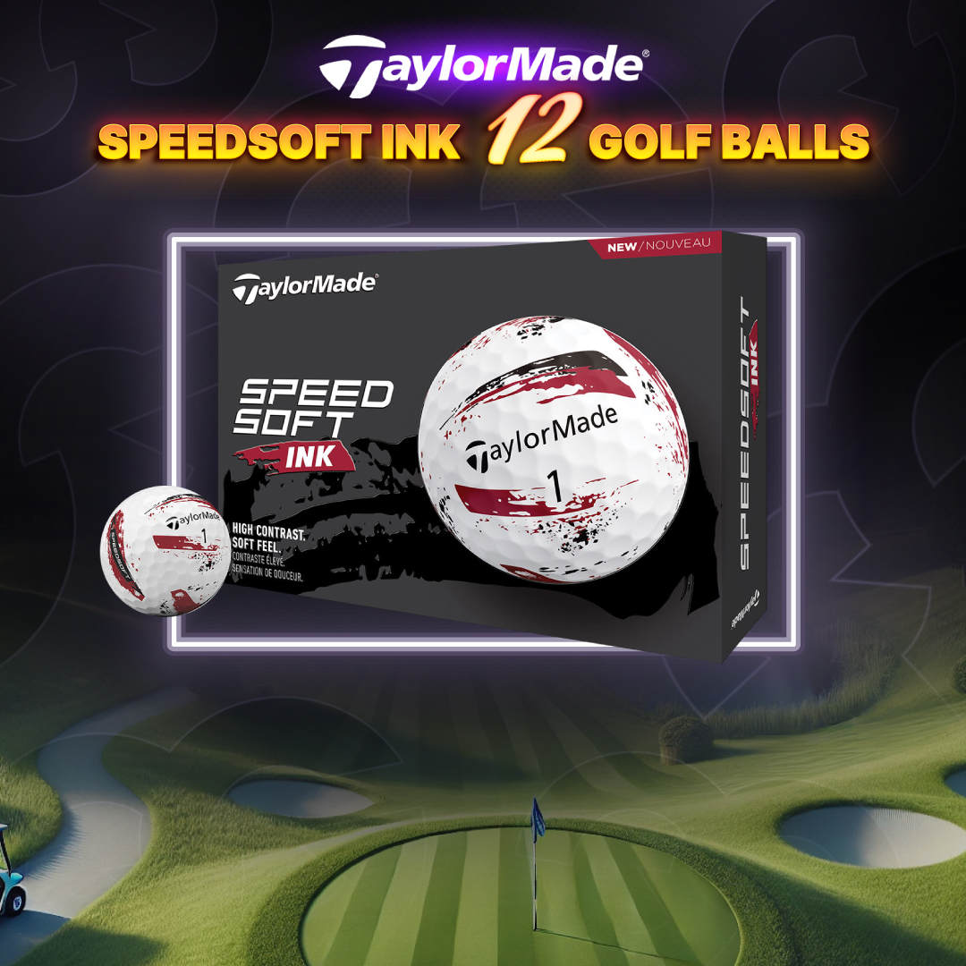 *AUTO DRAW* 12 TaylorMade SpeedSoft Ink Golf Balls #1 - Gaming Giveaways