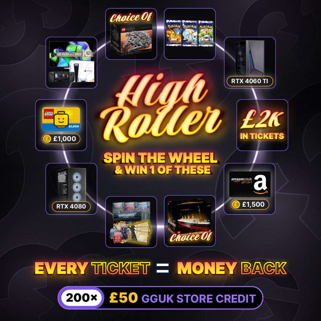 High Roller - Guaranteed Money Back + Spin The Wheel #1 - Gaming Giveaways