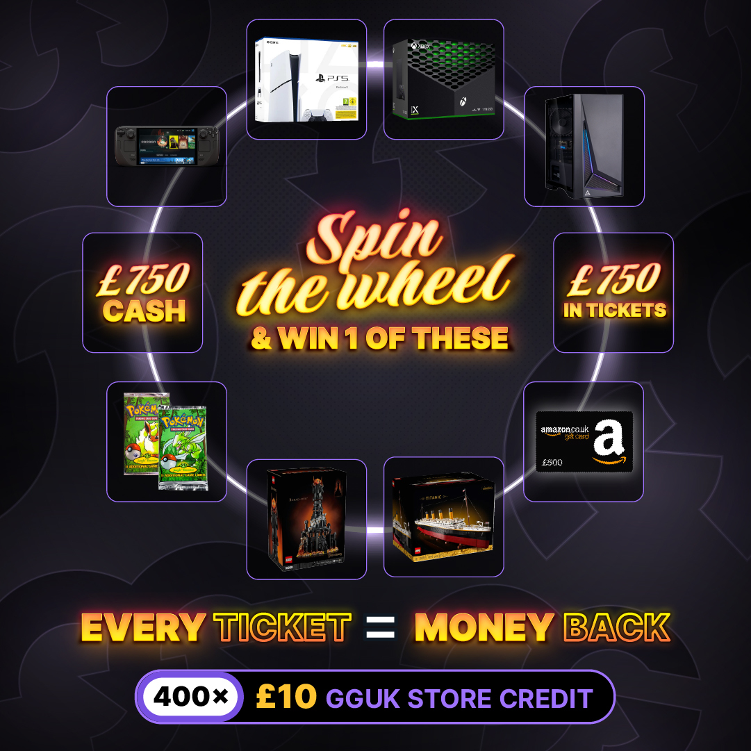 MONEY BACK AS STORE CREDIT COMP + BIG MAIN PRIZE! #20 - Gaming Giveaways