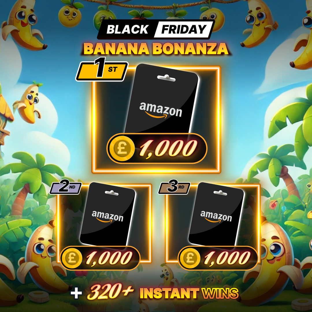 *AUTO DRAW* Black Friday Banana Bonanza: £42k Prize Pot #1 - Gaming ...