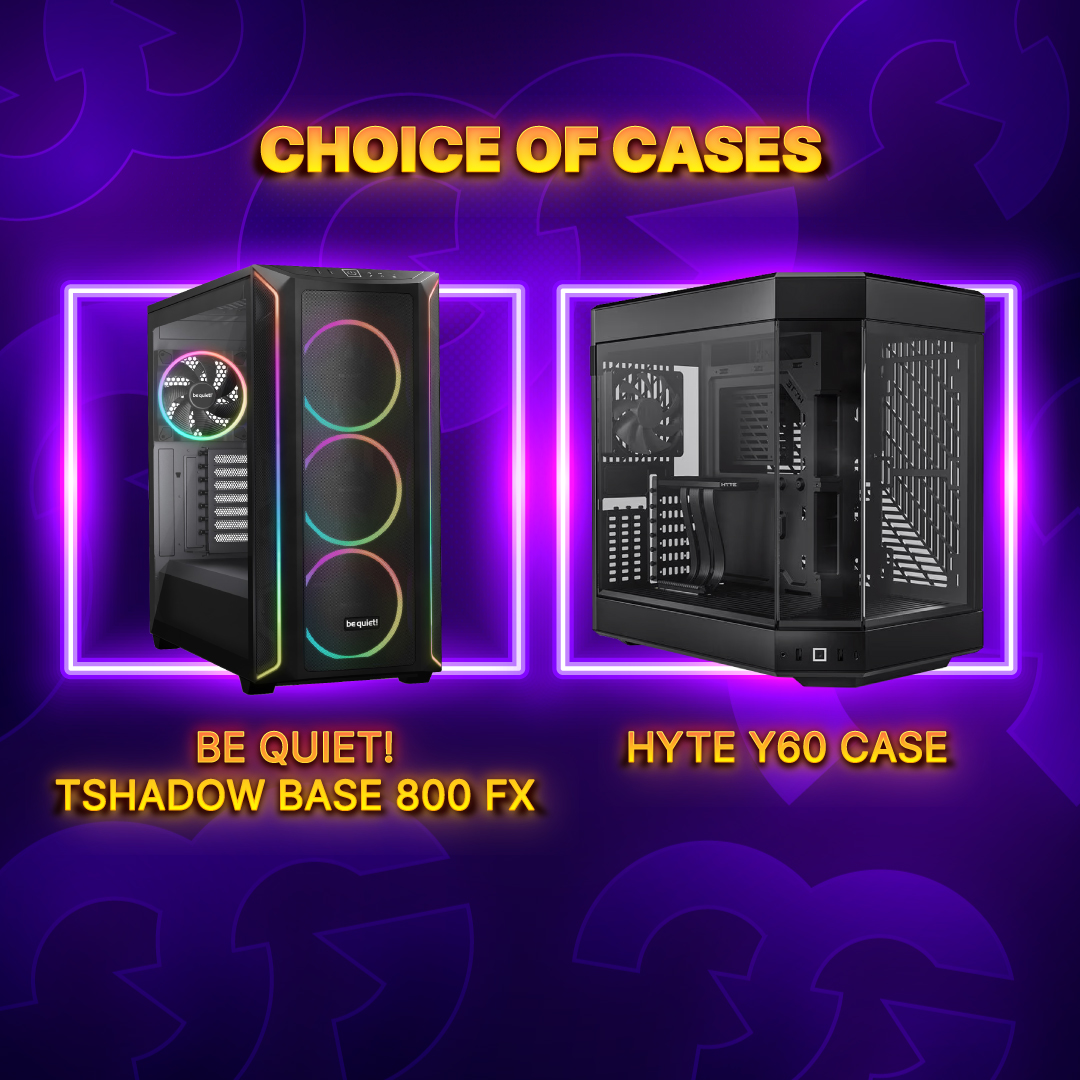 *AUTO DRAW* Choice of Cases: Shadow Base 800 FX OR Hyte Y60 #1 - Gaming ...