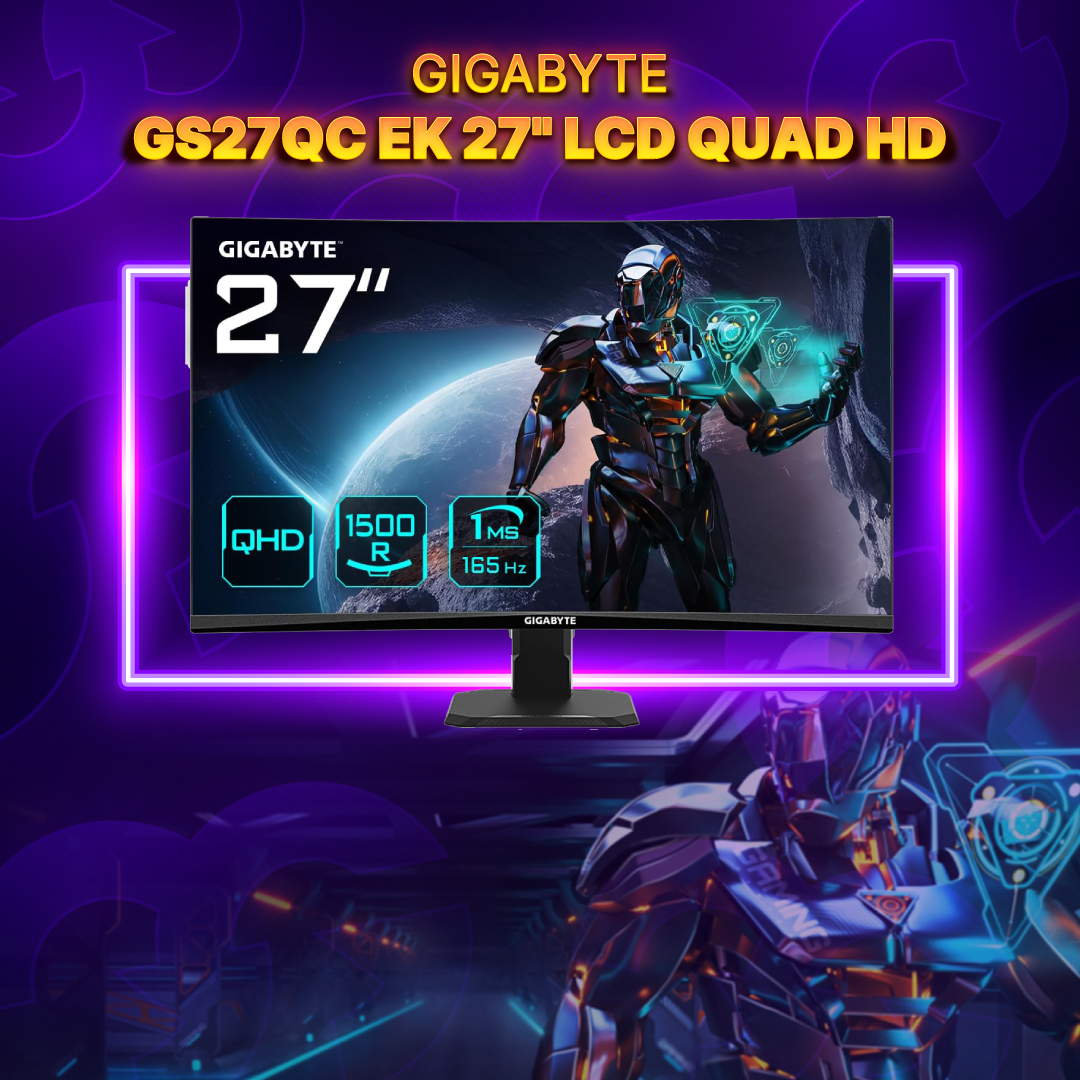 *AUTO DRAW* Gigabyte GS27QC EK LCD Curved Gaming Monitor #3 - Gaming ...