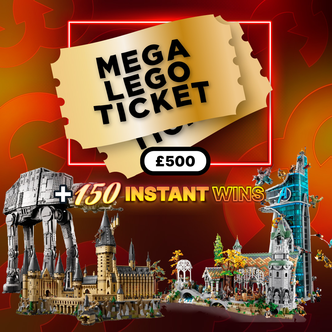 *AUTO DRAW* £500 Tickets To The £25k Mega LEGO Comp + 150 Instant Wins ...