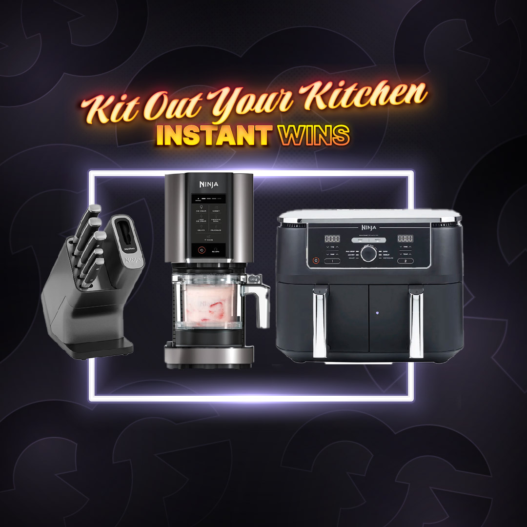 Kit Out Your Kitchen: Ninja Bundle + 10 Instant Wins #2 - Gaming Giveaways