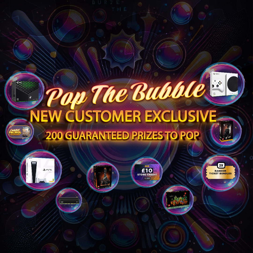 Pop The Bubble (200 Prizes) - Gaming Giveaways
