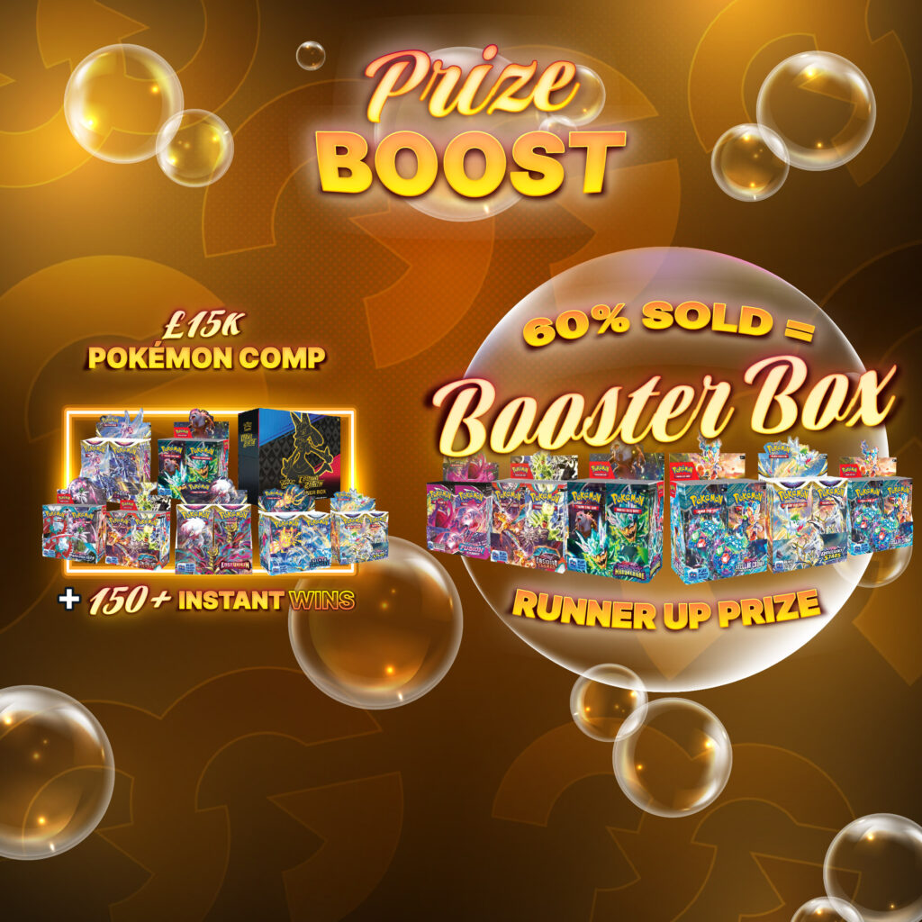 *AUTO DRAW* £15k Pokémon Comp: Box Breaker + 150+ Instant Wins #1 ...